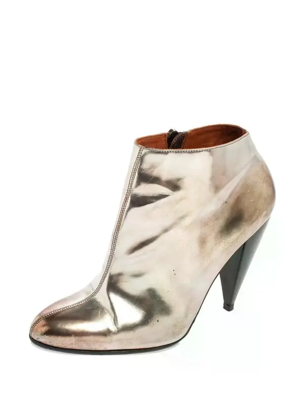 LANVIN 100mm Pointed-toe Ankle Boots