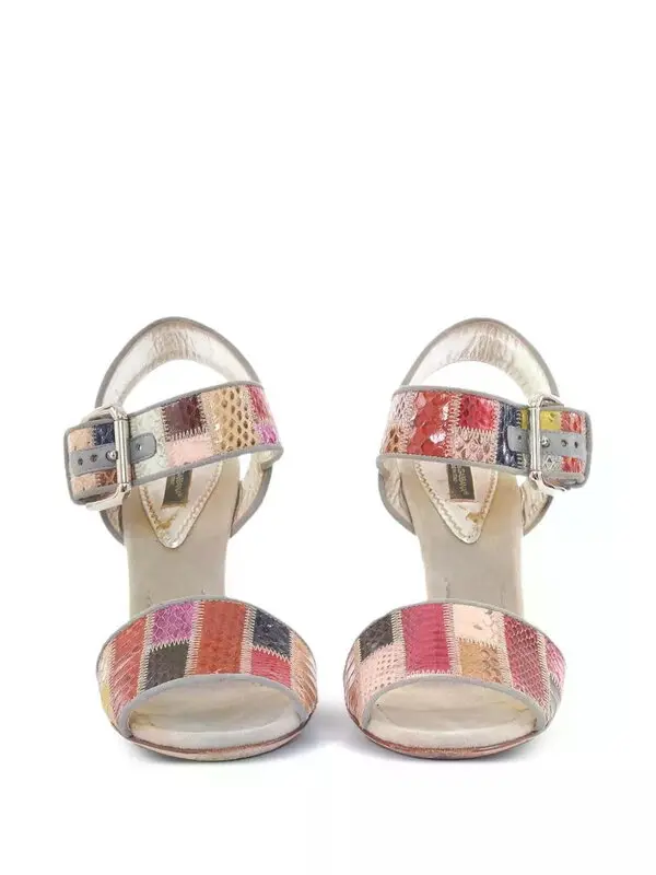 Dolce & Gabbana Patchwork Sandals