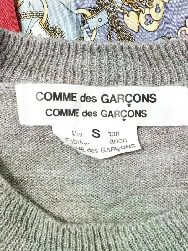 Comme Des Garçons 2010s Wool-silk Dress