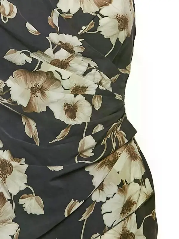Dolce & Gabbana Floral Drape Top