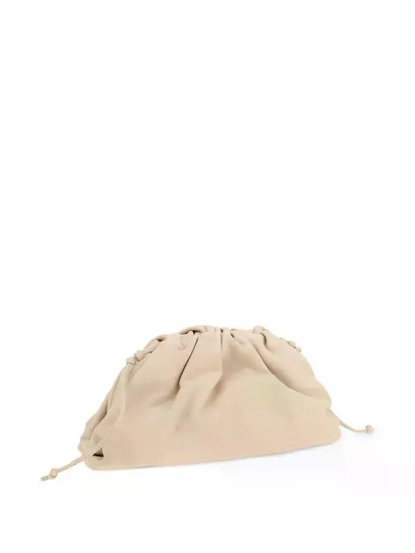 Bottega Veneta Leather Pouch Bag - Neutrals