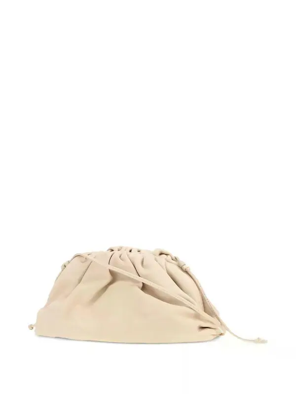 Bottega Veneta Leather Pouch Bag - Neutrals