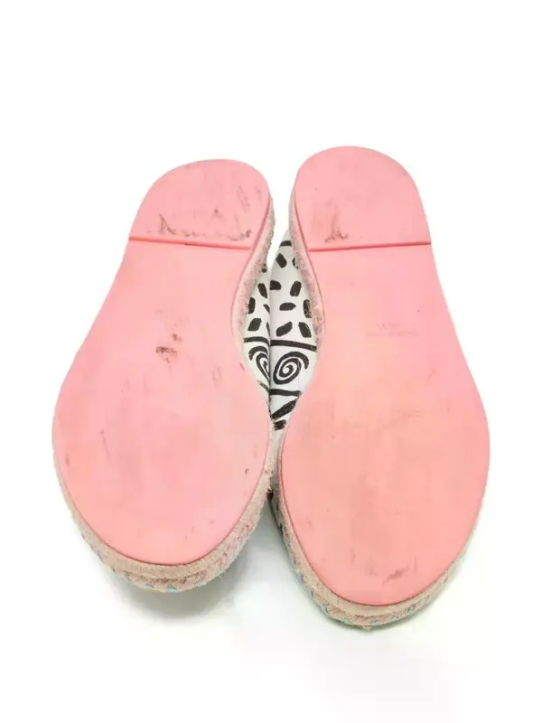SOPHIA WEBSTER Printed Flat Espadrilles