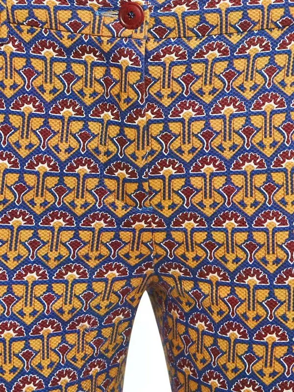 Max Mara Floral-print Trousers