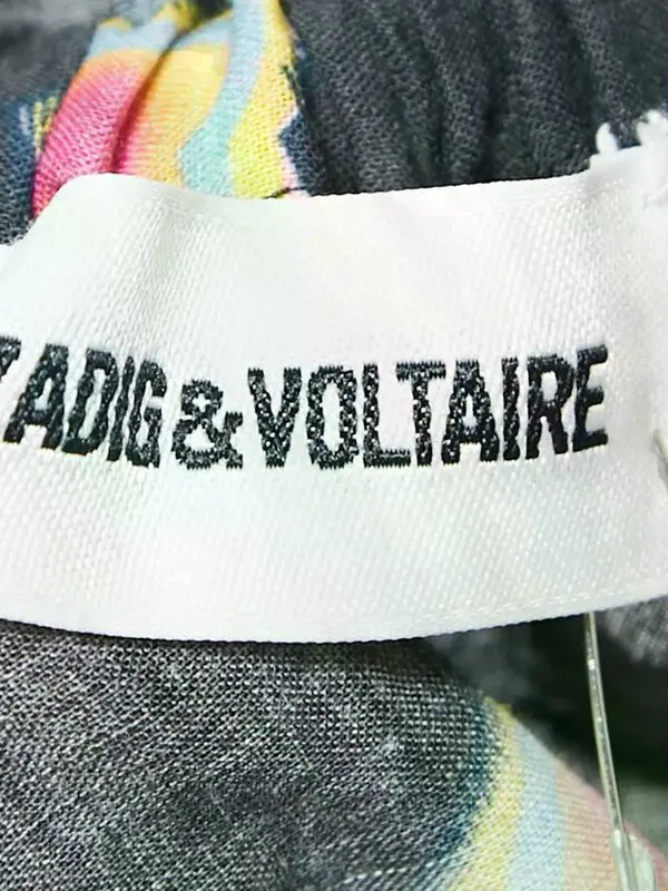 Zadig&Voltaire Heart-print One-shoulder Top