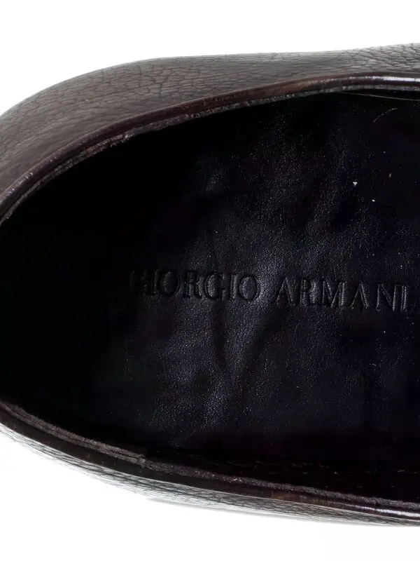 Giorgio Armani Leather Oxford Shoes