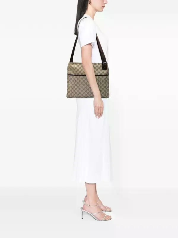 Gucci Gg Supreme Crossbody Bag