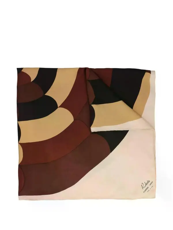Roberta Di Camerino Silk Scarf - Neutrals
