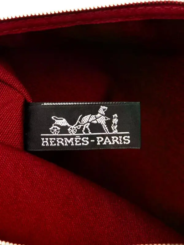 Hermès 2009 Toile Bora Bora Mm Pouch