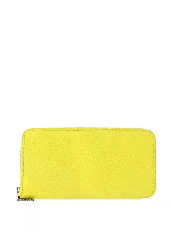 Hermès 2014 Azap Long Wallet - Yellow