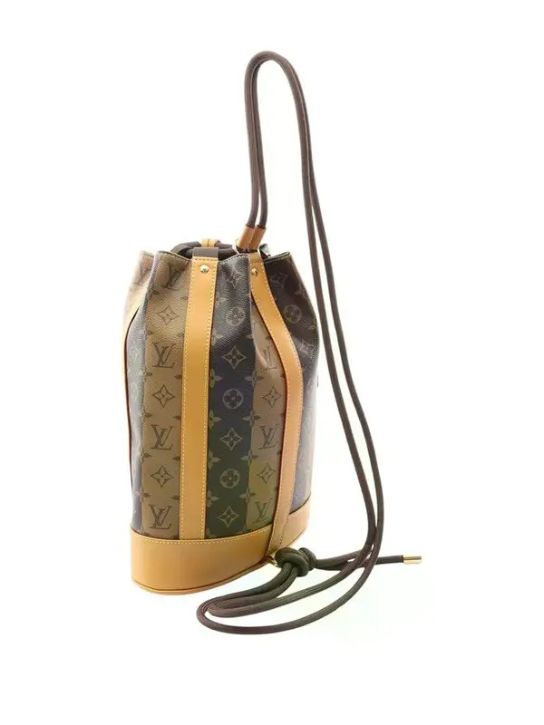 LOUIS VUITTON X Nigo Monogram Reverse Randonnee Backpack