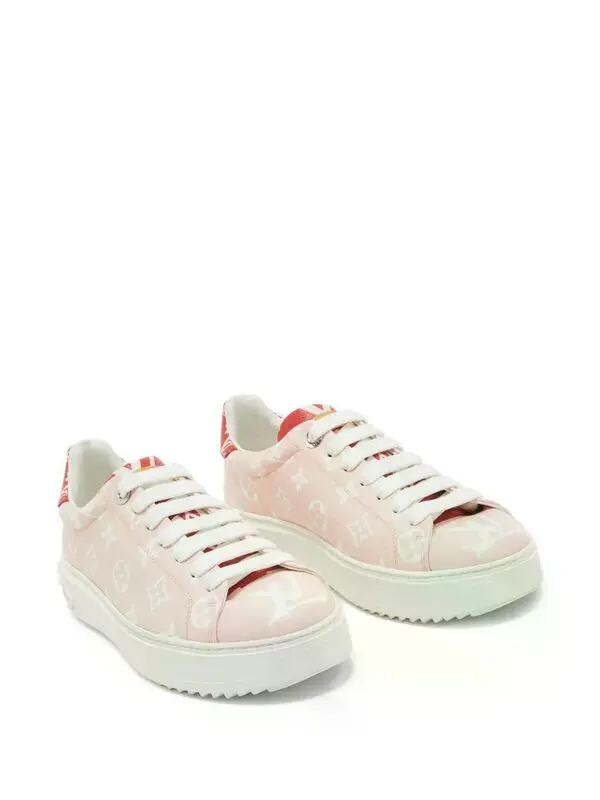LOUIS VUITTON Monogram Pattern Sneakers