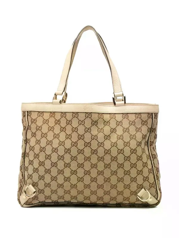 Gucci Gg Canvas Abbey D-ring Tote Bag