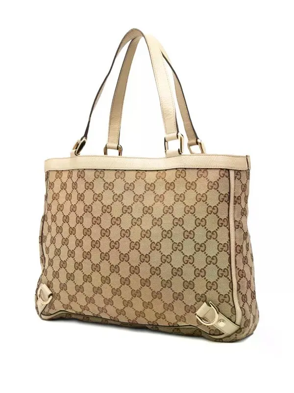Gucci Gg Canvas Abbey D-ring Tote Bag