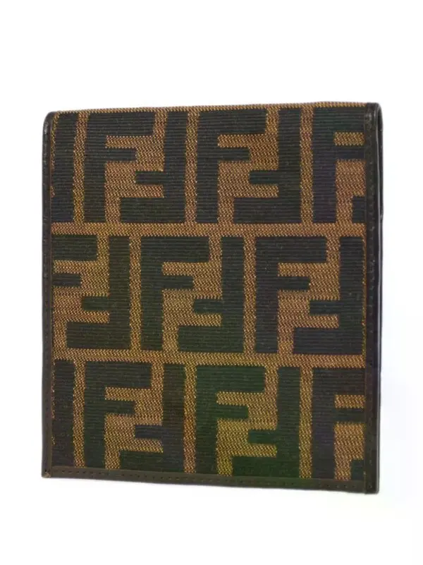 Fendi 1990-2000s Zucca Wallet Purse