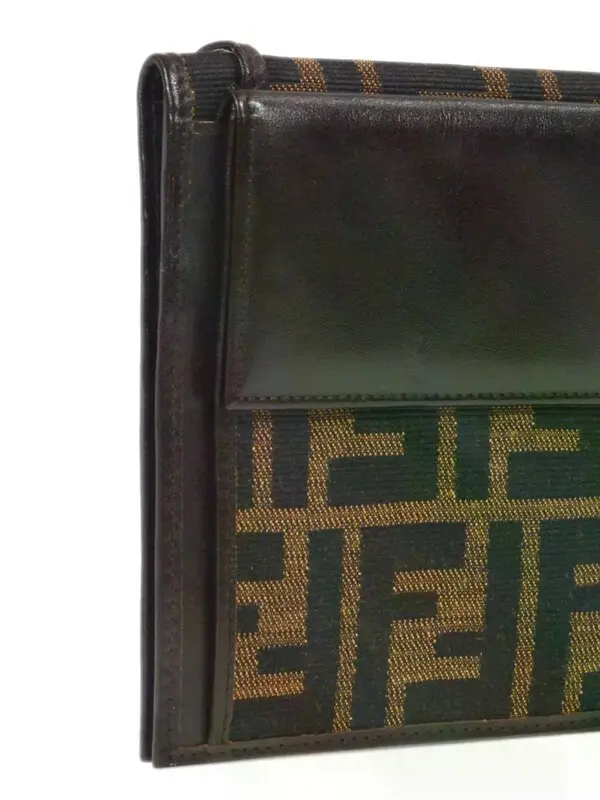 Fendi 1990-2000s Zucca Wallet Purse