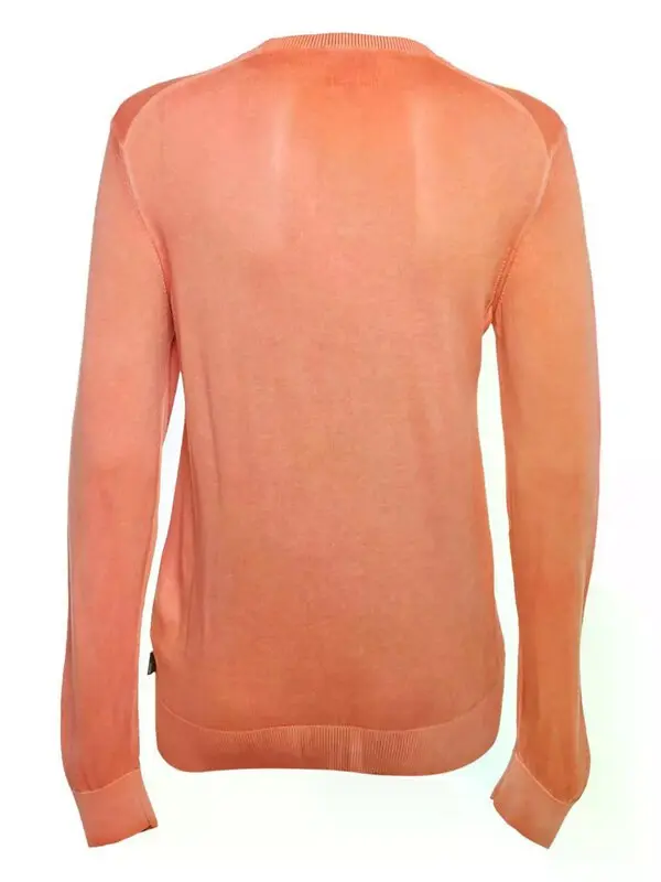 ARMANI Long-sleeved Cotton Top