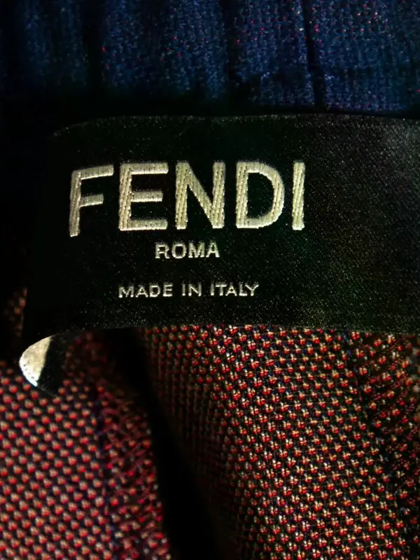 Fendi Monogram-pattern Track Pants