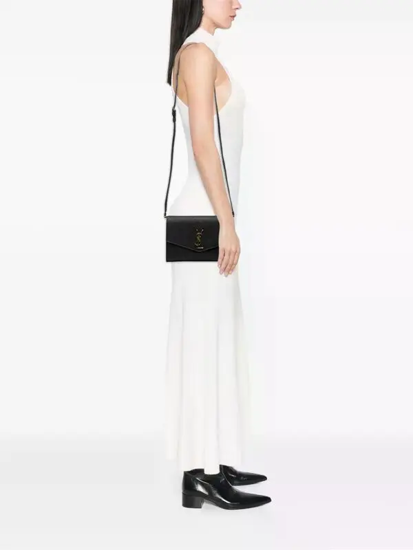 Saint Laurent 2020 Mini Grain De Poudre Uptown Crossbody Bag