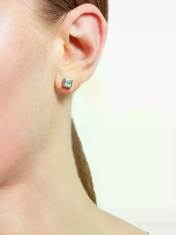 MONET 1980s Crystal Stud Earrings
