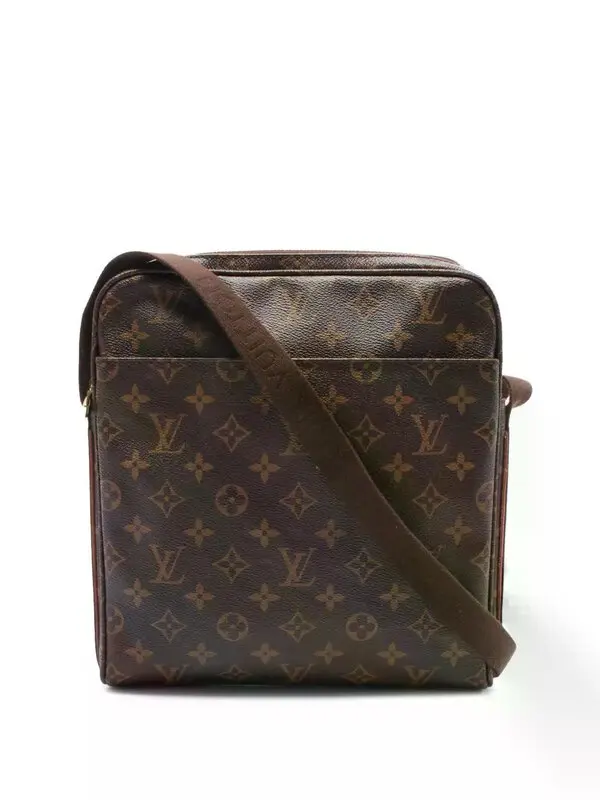 LOUIS VUITTON 2011 Monogram Trotteur Beaubourg Crossbody Bag - Brown