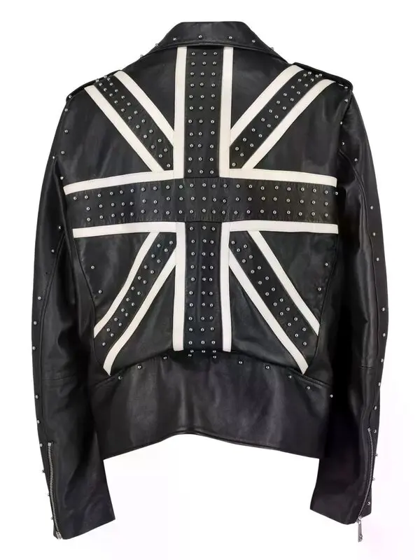 John Richmond Leather Biker Jacket