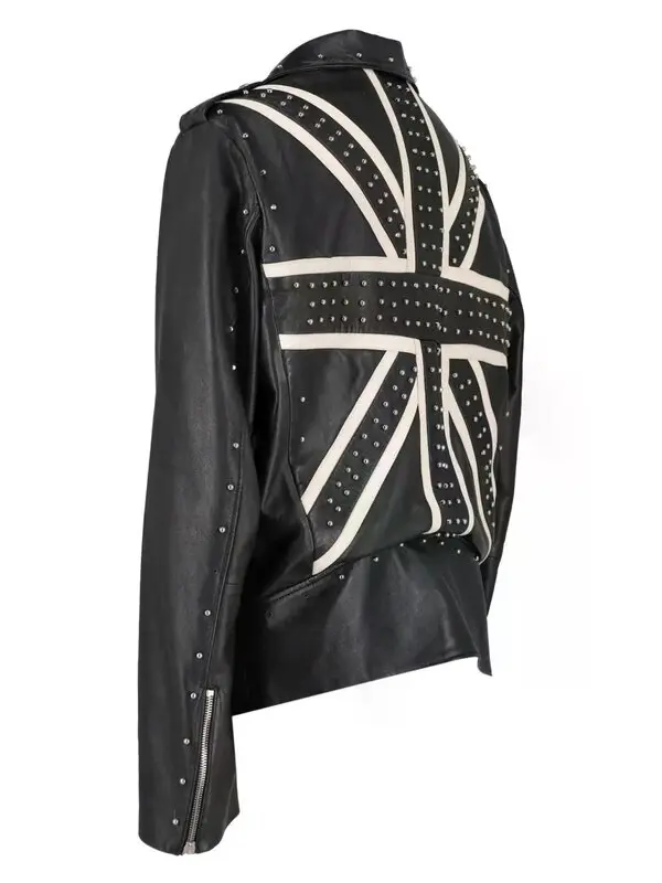 John Richmond Leather Biker Jacket
