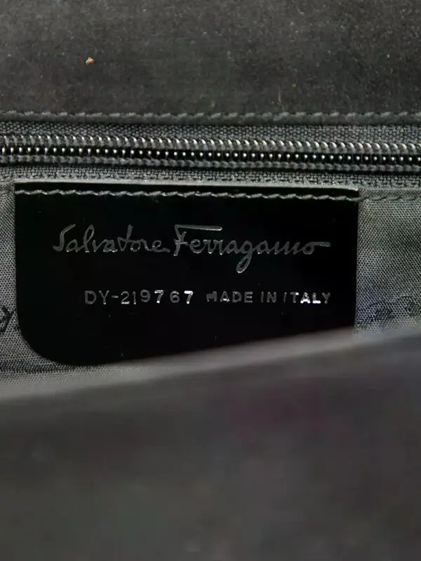 FERRAGAMO 1990-2025 Suede Satchel
