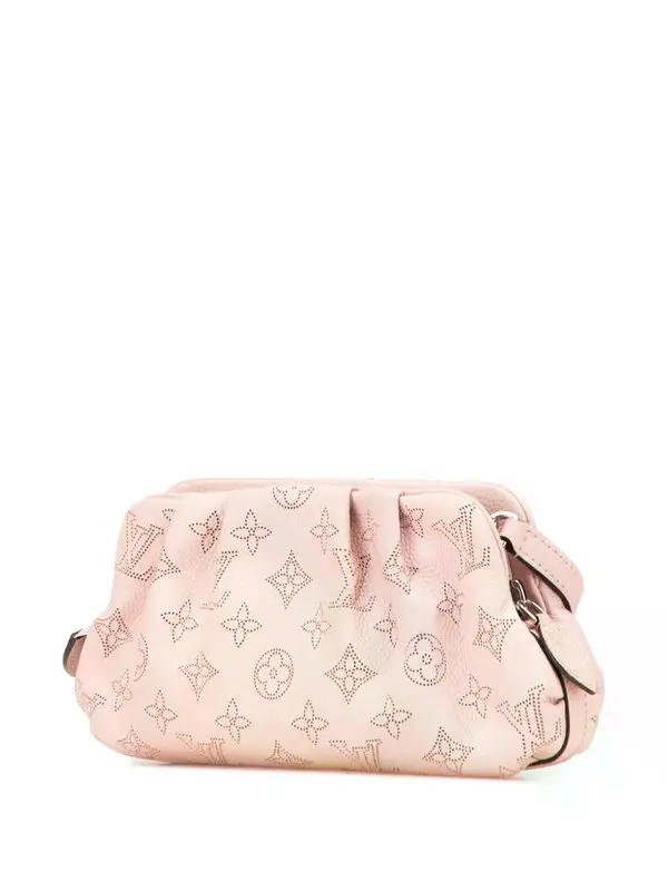 LOUIS VUITTON 2020 Monogram Mahina Scala Mini Pouch Crossbody Bag - Pink