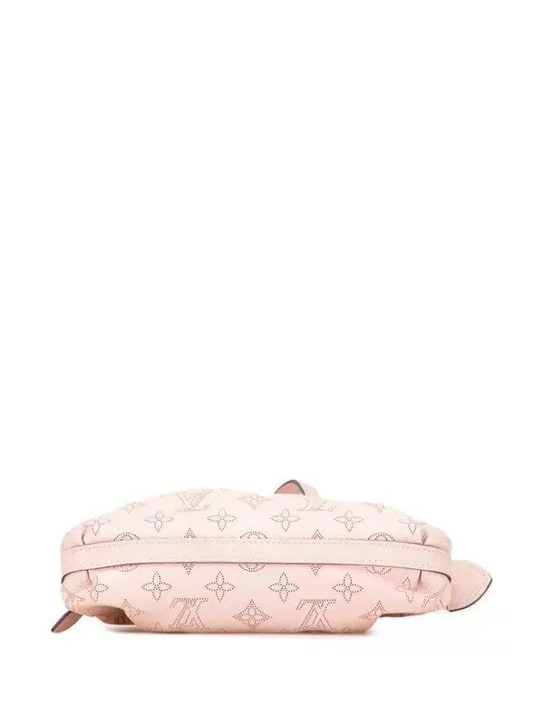LOUIS VUITTON 2020 Monogram Mahina Scala Mini Pouch Crossbody Bag - Pink