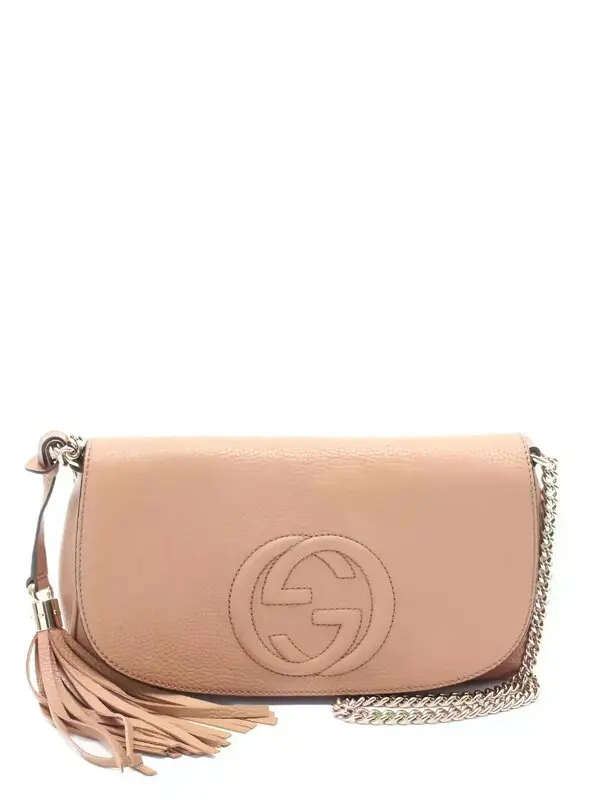 Gucci 2010s Soho Interlocking-g Chain Shoulder Bag - Neutrals