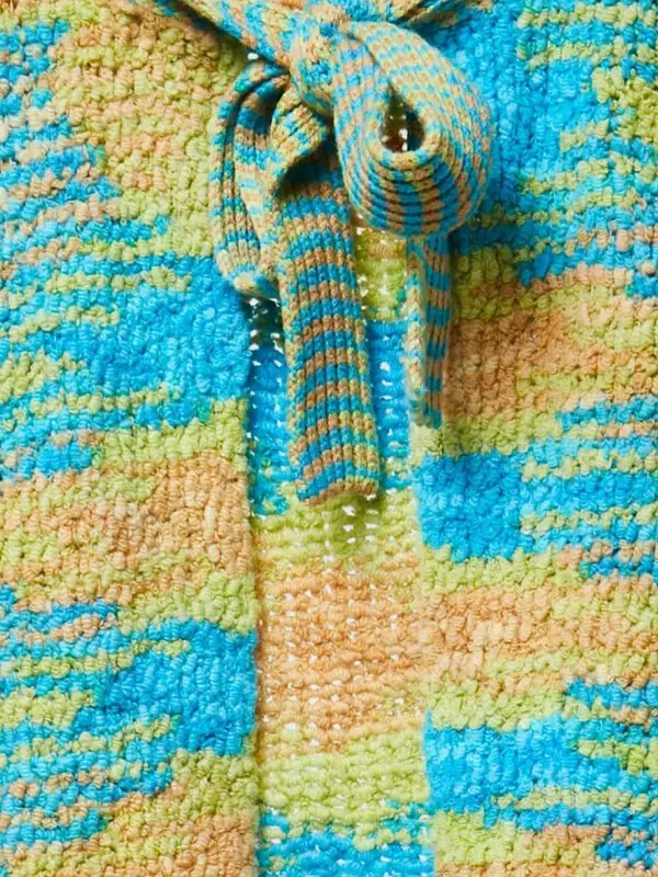 Missoni Knit Tie Cardigan