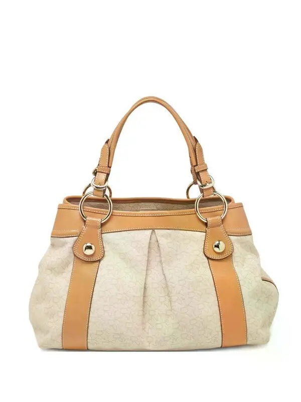 Dkny Vintage Two-tone Tote Bag