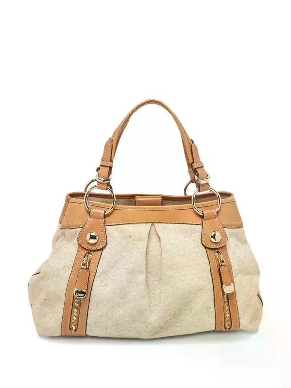 Dkny Vintage Two-tone Tote Bag