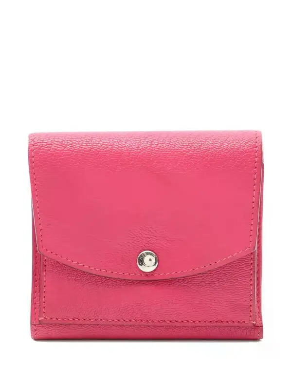 Hermès 2008 Tri-fold Leather Wallet - Pink