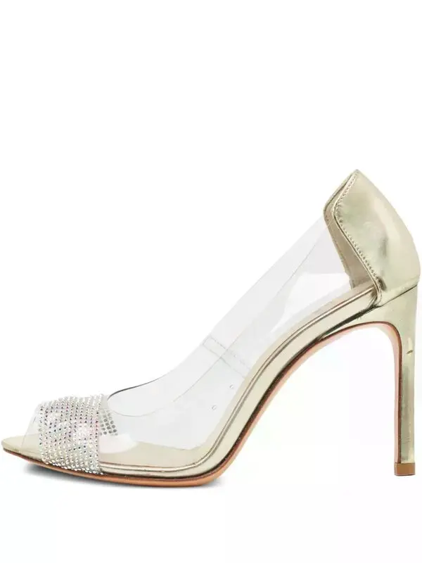 STUART WEITZMAN 105mm Crystal-embellished Pumps