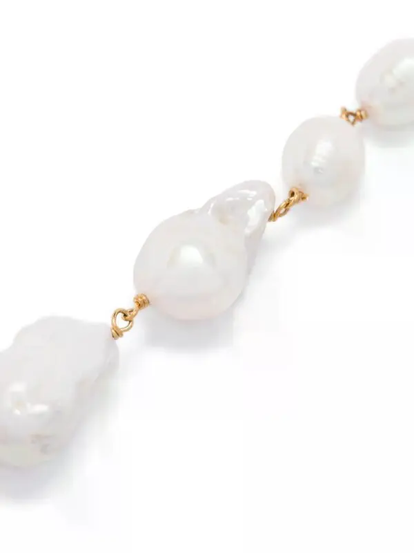 JIL SANDER Pearl Bracelet - Gold