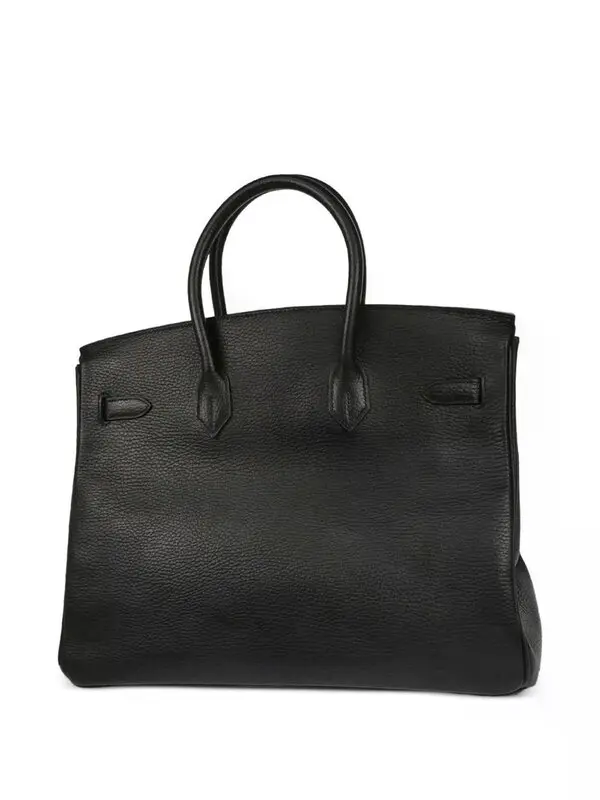 Hermès 2002 Birkin 35 Handbag - Black