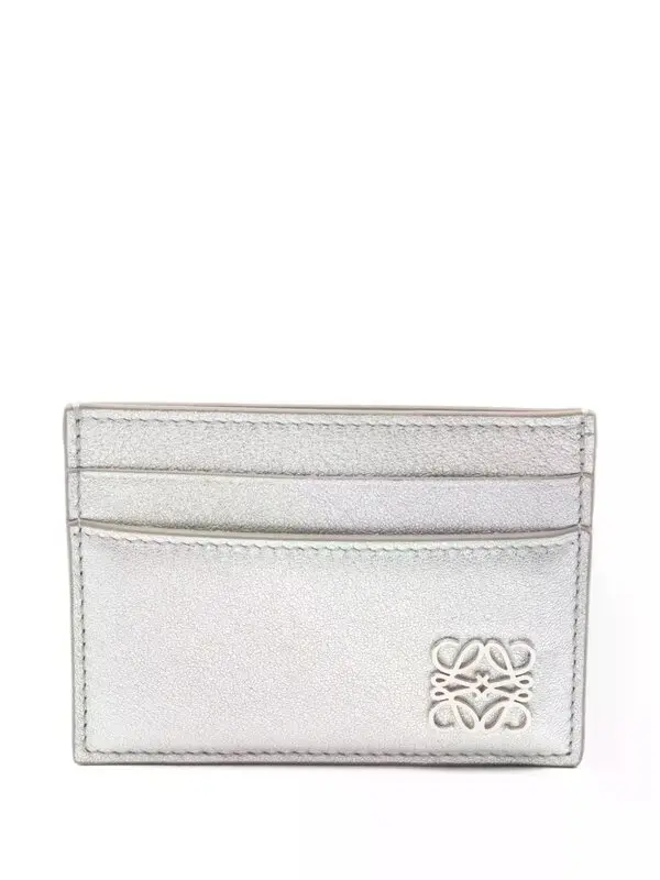 Loewe 20's Puffer Anagram Card Holder - Grey