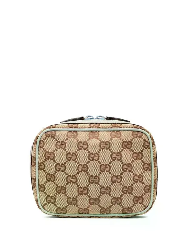 Gucci 2000-2015 Gg Canvas Pouch Coin Pouch - Brown
