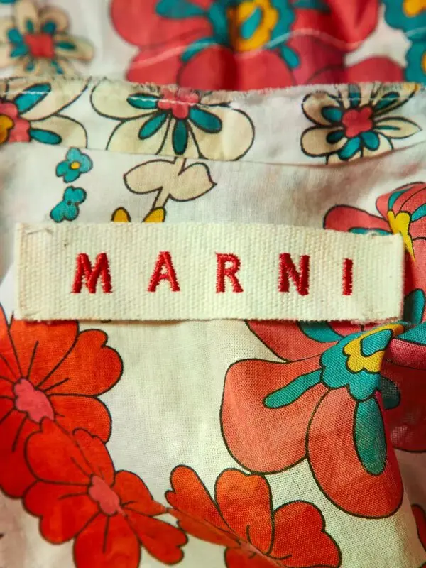 Marni Floral Print Top