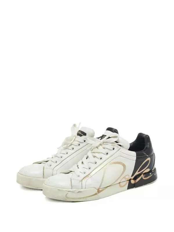 Dolce & Gabbana Panelled Sneakers