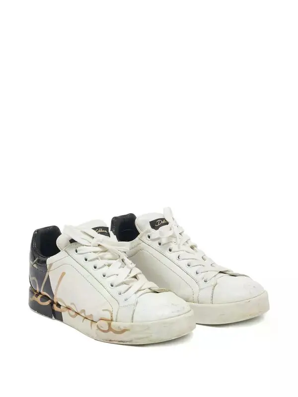 Dolce & Gabbana Panelled Sneakers