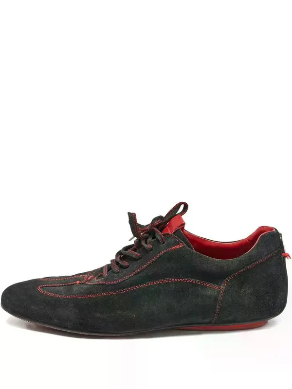 Carolina Herrera Suede Sneakers