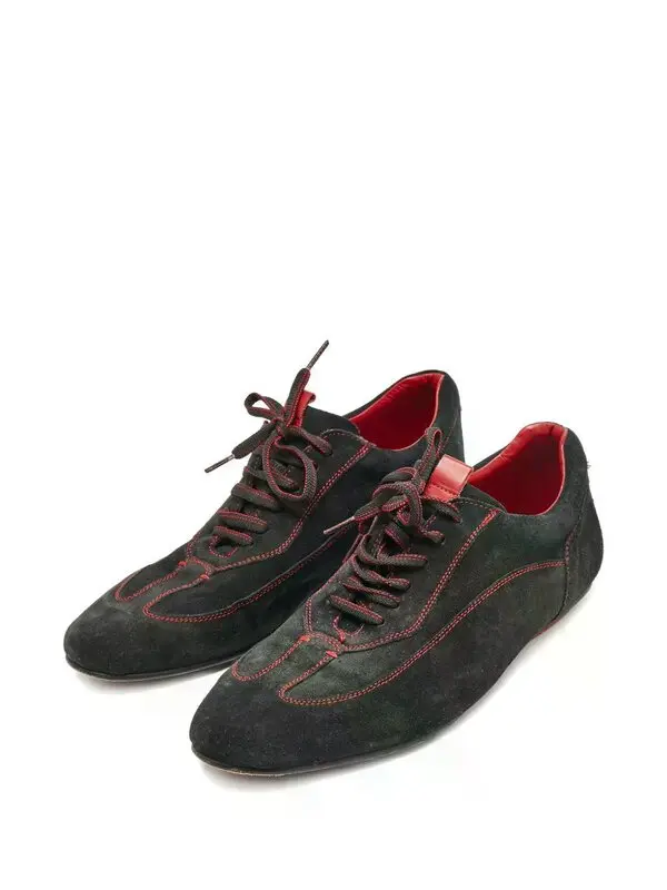 Carolina Herrera Suede Sneakers