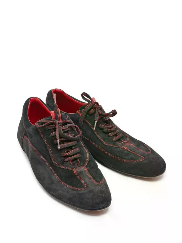 Carolina Herrera Suede Sneakers