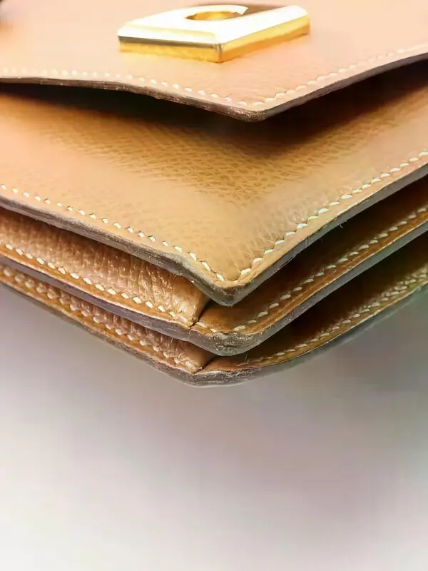 Hermès 1986 Piano Tote - Brown