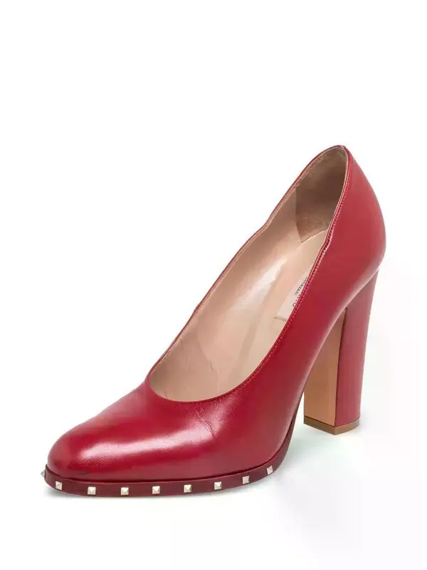 Valentino Garavani 110mm Rockstud Leather Pumps