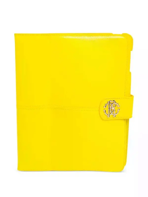 Roberto Cavalli Pre-owned Leather Tablet Cover - Yellow