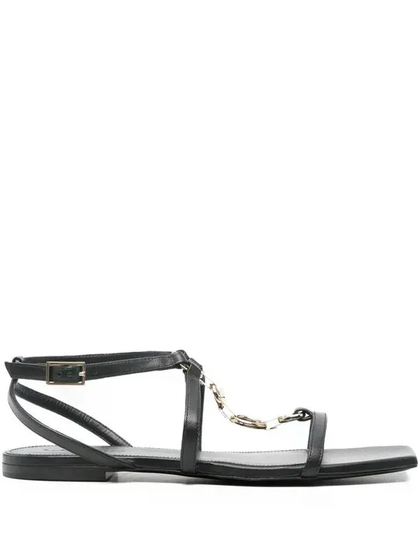 LANVIN Chain-link Detail Sandals